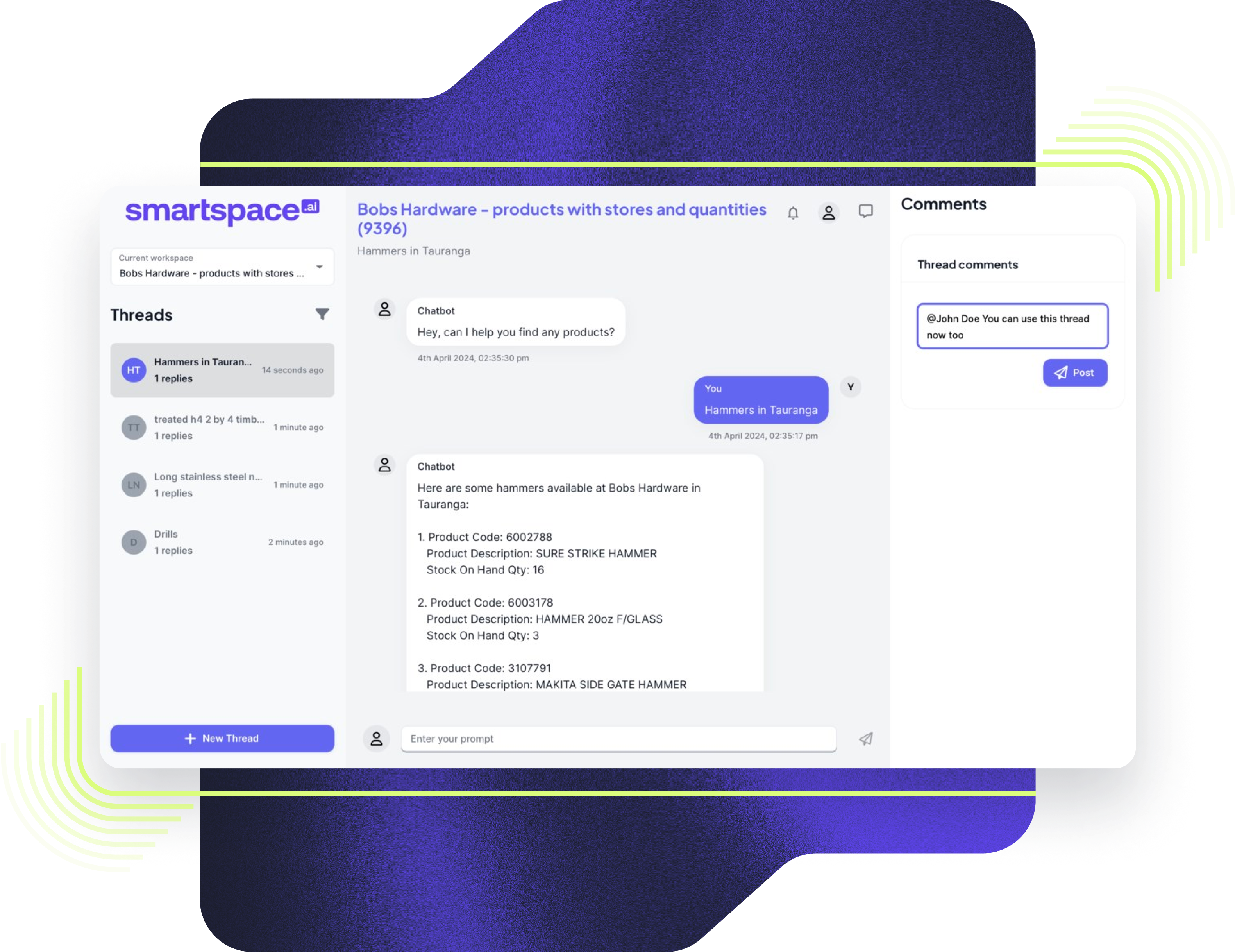 SmartSpace.ai Product | Self-Hosted Generative AI Solutions